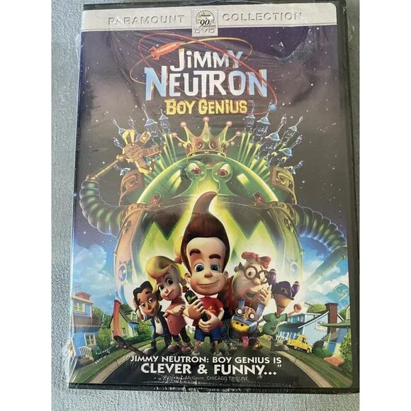 Jimmy Neutron Boy Genius Dvd Cover